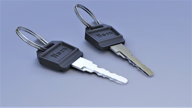 3D model bike keys VR / AR / low-poly | CGTrader