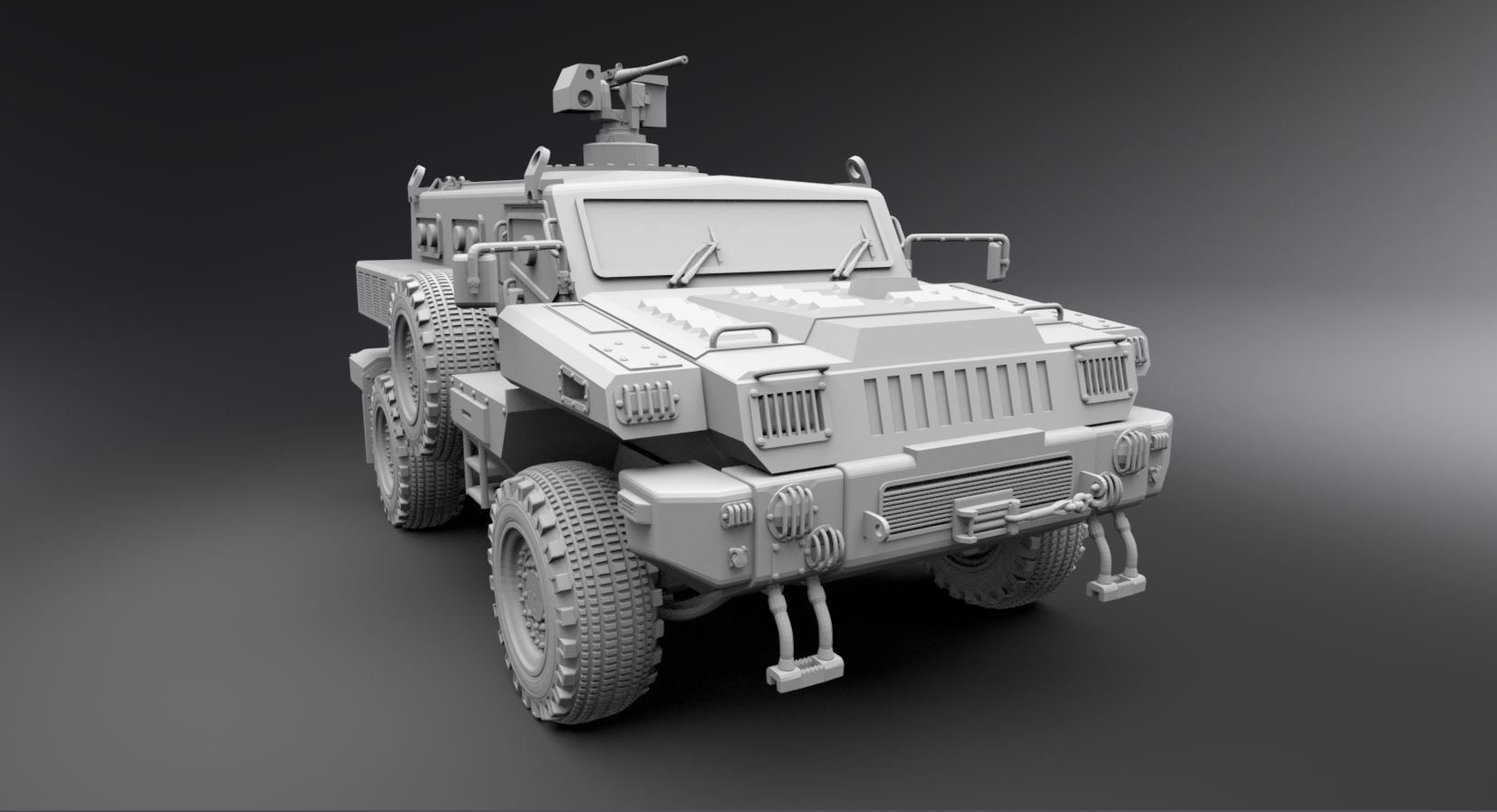Paramount Marauder Scale model 3D model 3D printable | CGTrader