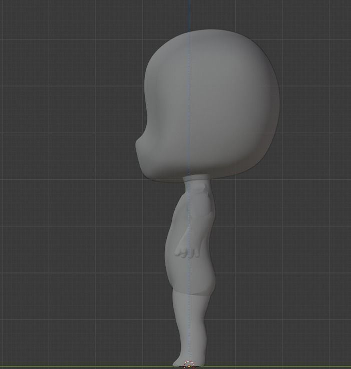 Base Chibi Character 3D model | CGTrader