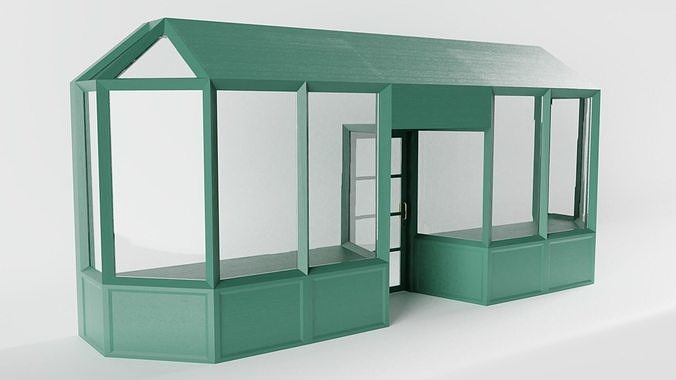 3D model Romantic Shop Front VR / AR / low-poly | CGTrader
