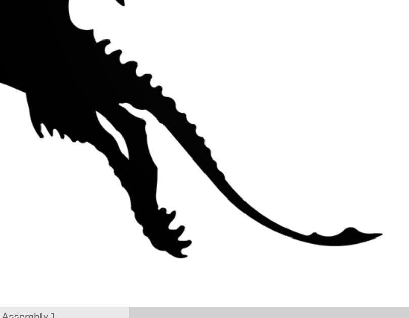 Wall Art Dragon 3D model 3D printable | CGTrader