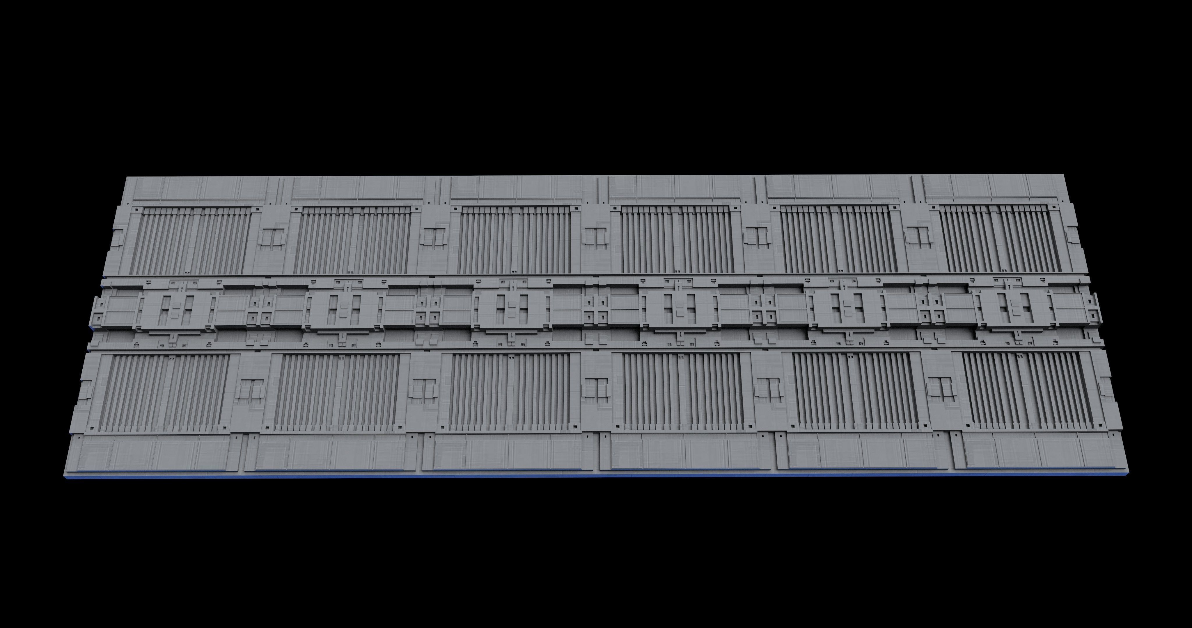 3D model Sci-Fi Panel Kitbash VR / AR / low-poly | CGTrader