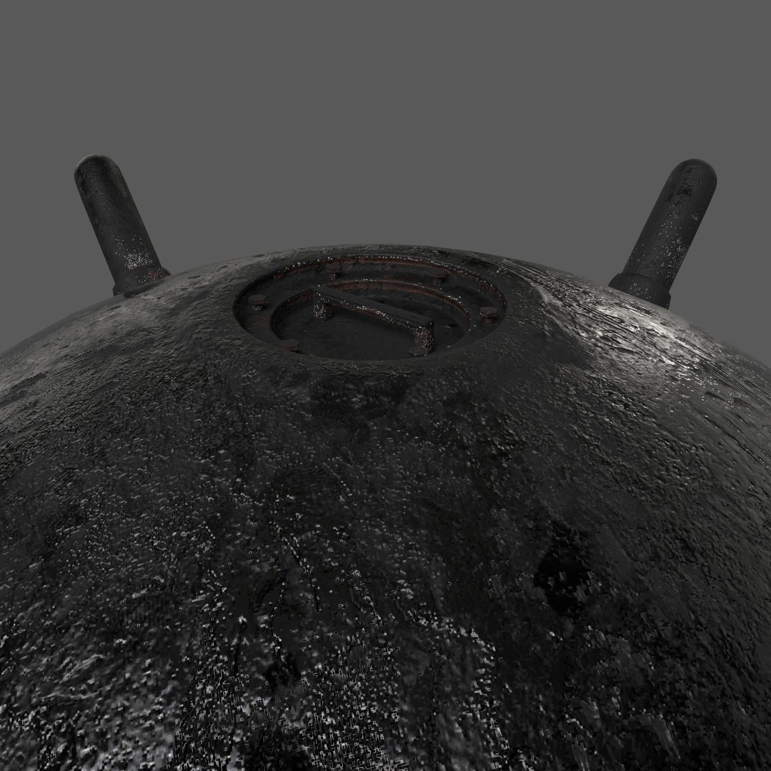 Naval mine detailed 3D model 3D model | CGTrader