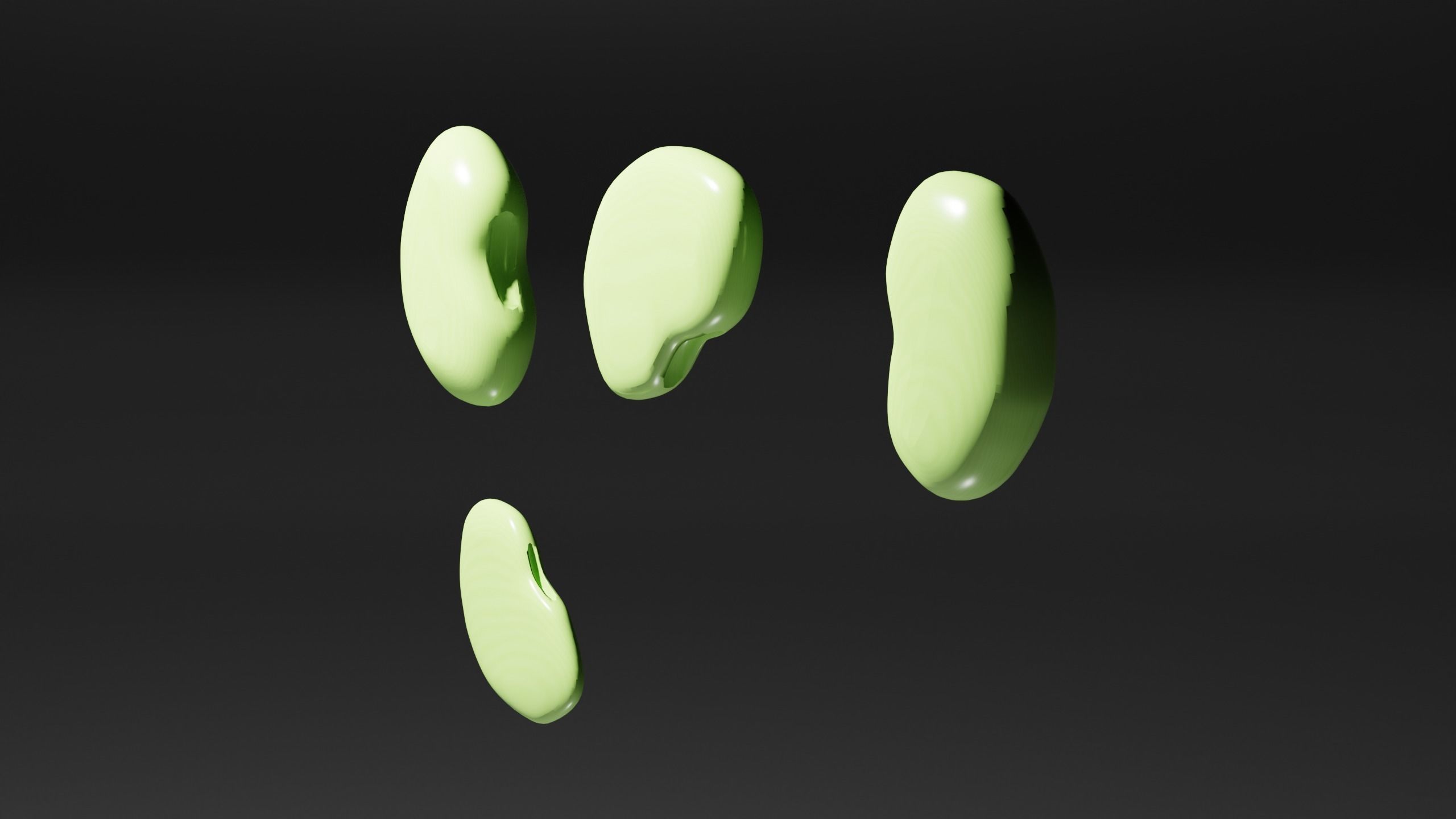 Senzu Beans With Pot 3D model | CGTrader