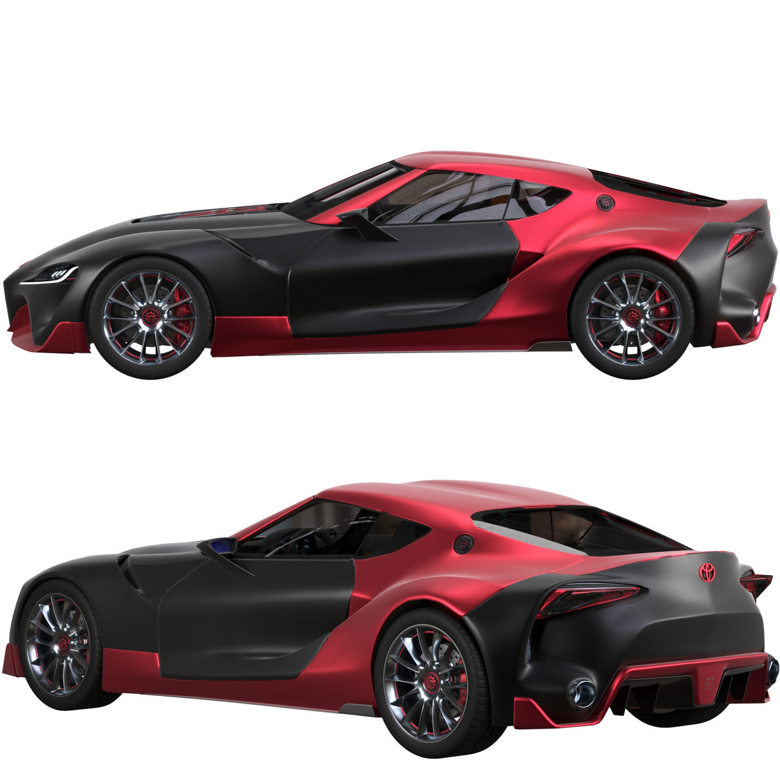 toyota ft 1 3D model | CGTrader