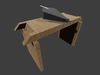low poly medieval blacksmith bellow free VR / AR / low-poly 3D model ...