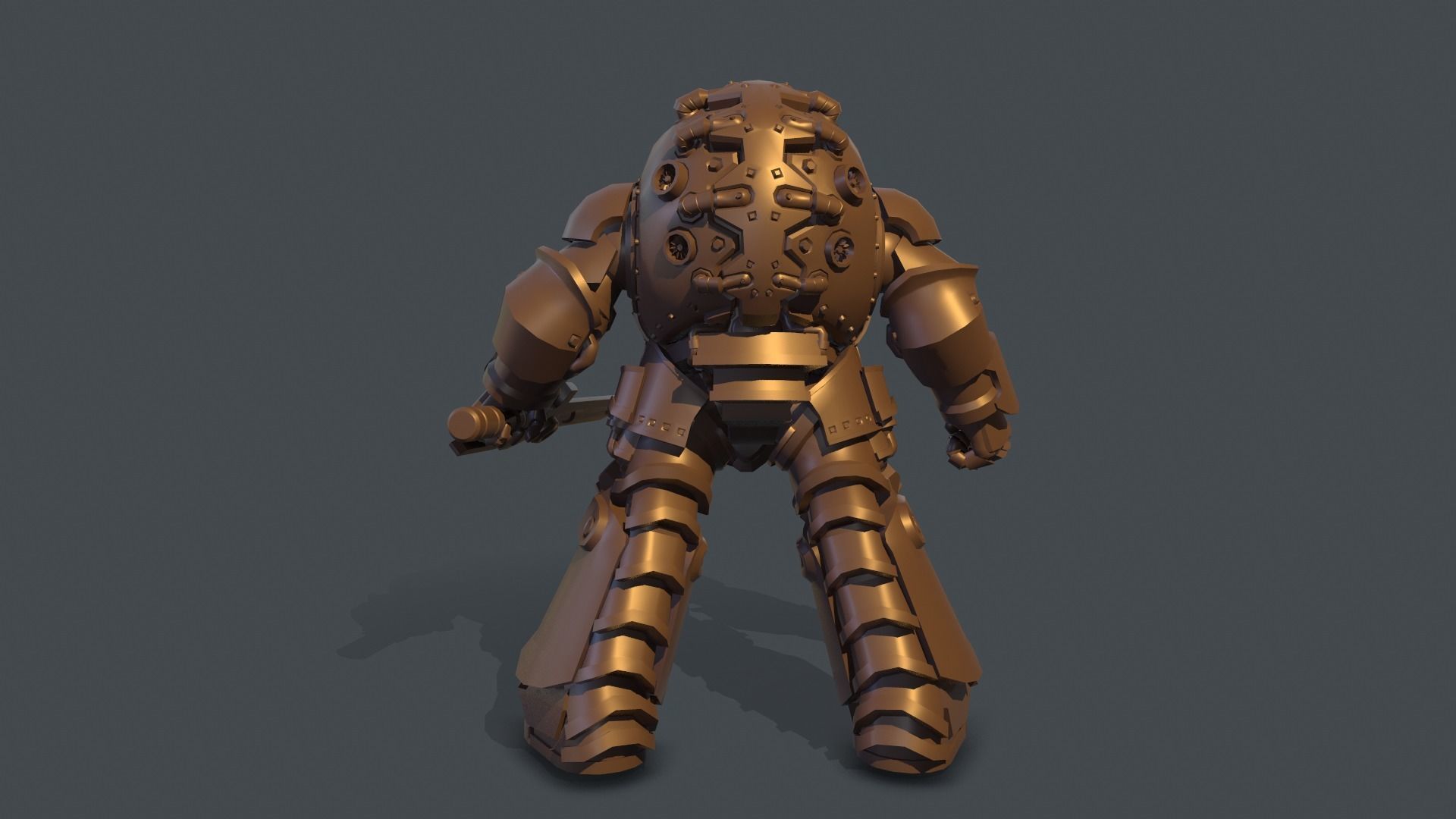 Cronus Pattern Power Armor 3D model 3D printable | CGTrader