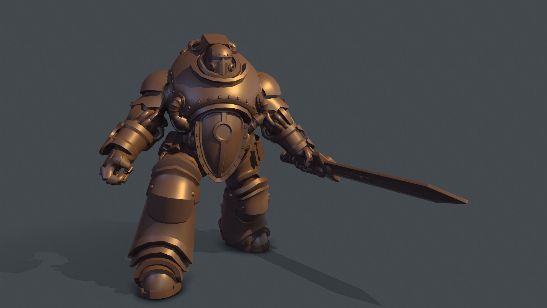 Cronus Pattern Power Armor 3D model 3D printable | CGTrader
