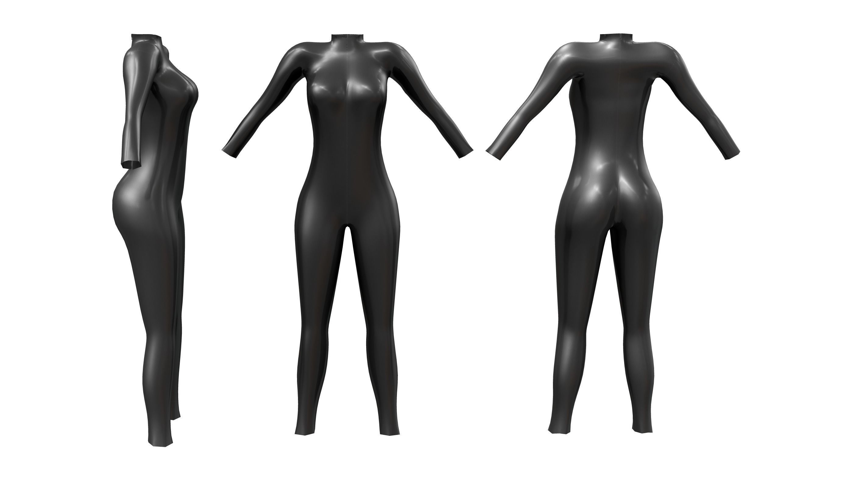3D model Full Body Suit VR / AR / low-poly | CGTrader
