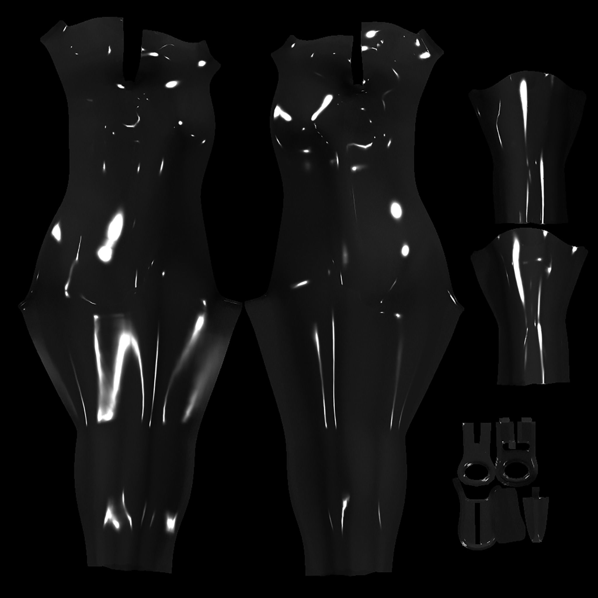 3D model Full Body Suit VR / AR / low-poly | CGTrader