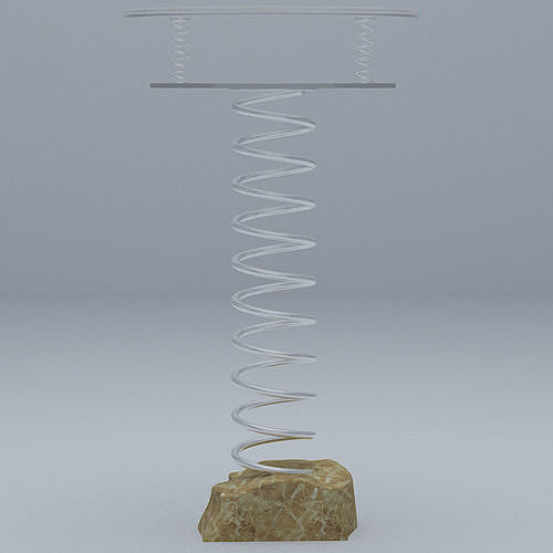 Helix table free 3D model | CGTrader