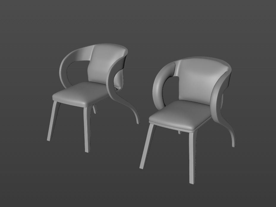 Chair 3D model animated | CGTrader