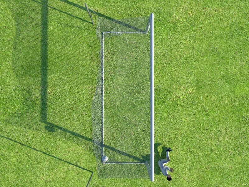 3D model Soccer net animated VR / AR / low-poly | CGTrader