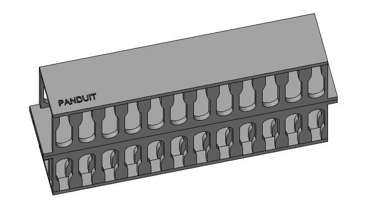 ORGANIZADOR PANDUIT 3D model | CGTrader