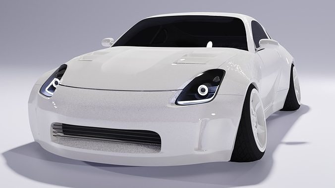 Nissan 350Z 3D model rigged | CGTrader