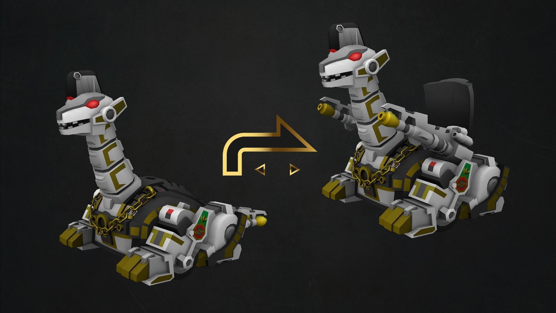 3D model TITANUS and White Ranger VR / AR / low-poly | CGTrader