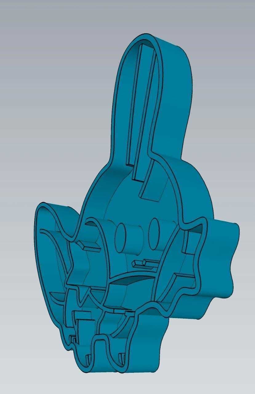 Amazing Pokemon Mudkip Cookie Cutter Stamp Cake Decorating 3D model ...