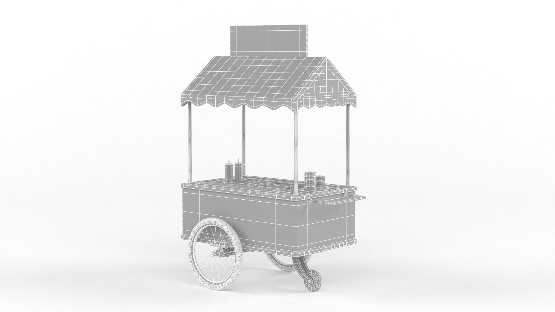 Food Carts Collection 3D model | CGTrader
