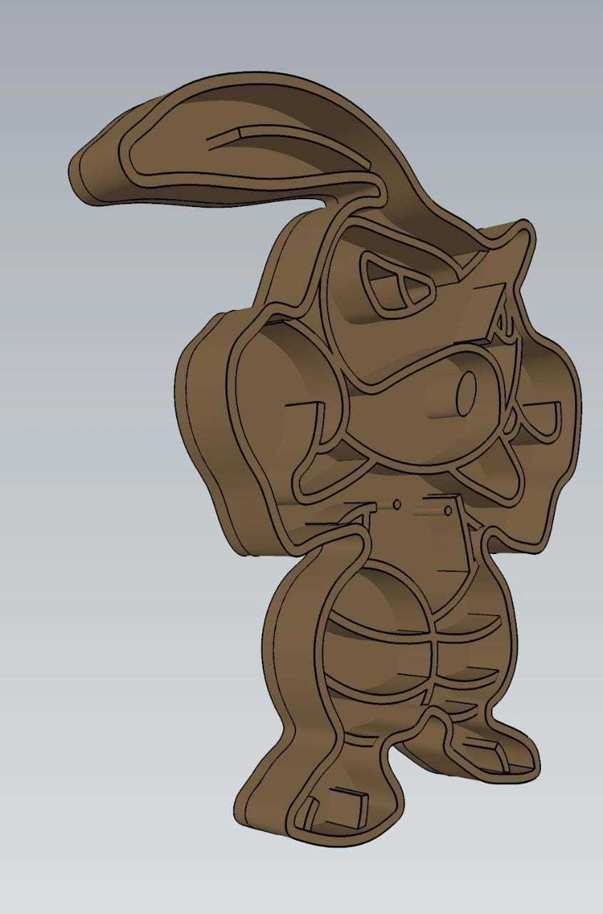 Amazing Pokemon Nuzleaf Cookie Cutter Stamp Cake Decorating 3D model animated | CGTrader