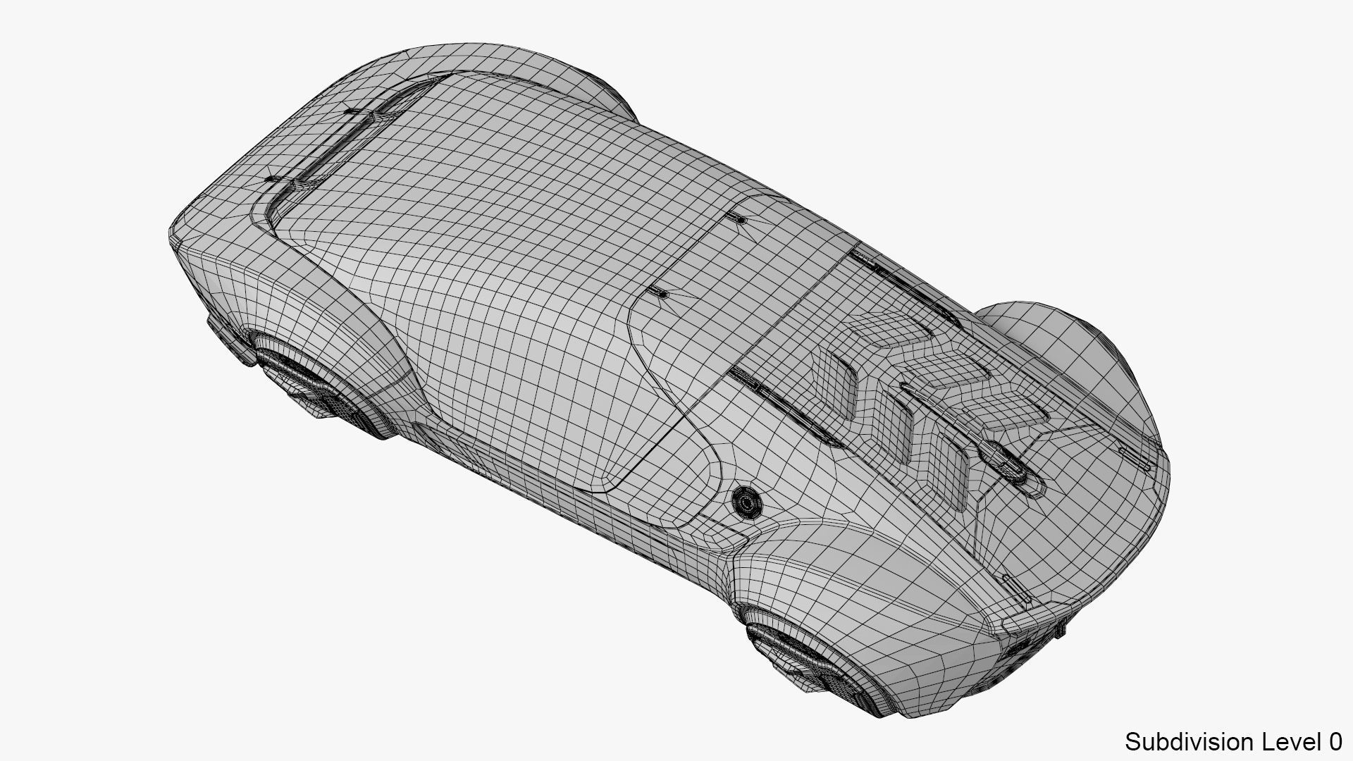 Hover Car Concept 5 3D model | CGTrader