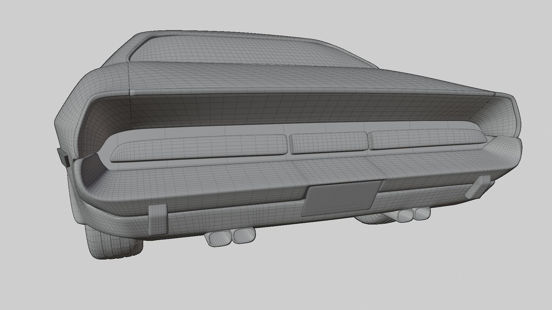 Dodge Challenger 3D model | CGTrader