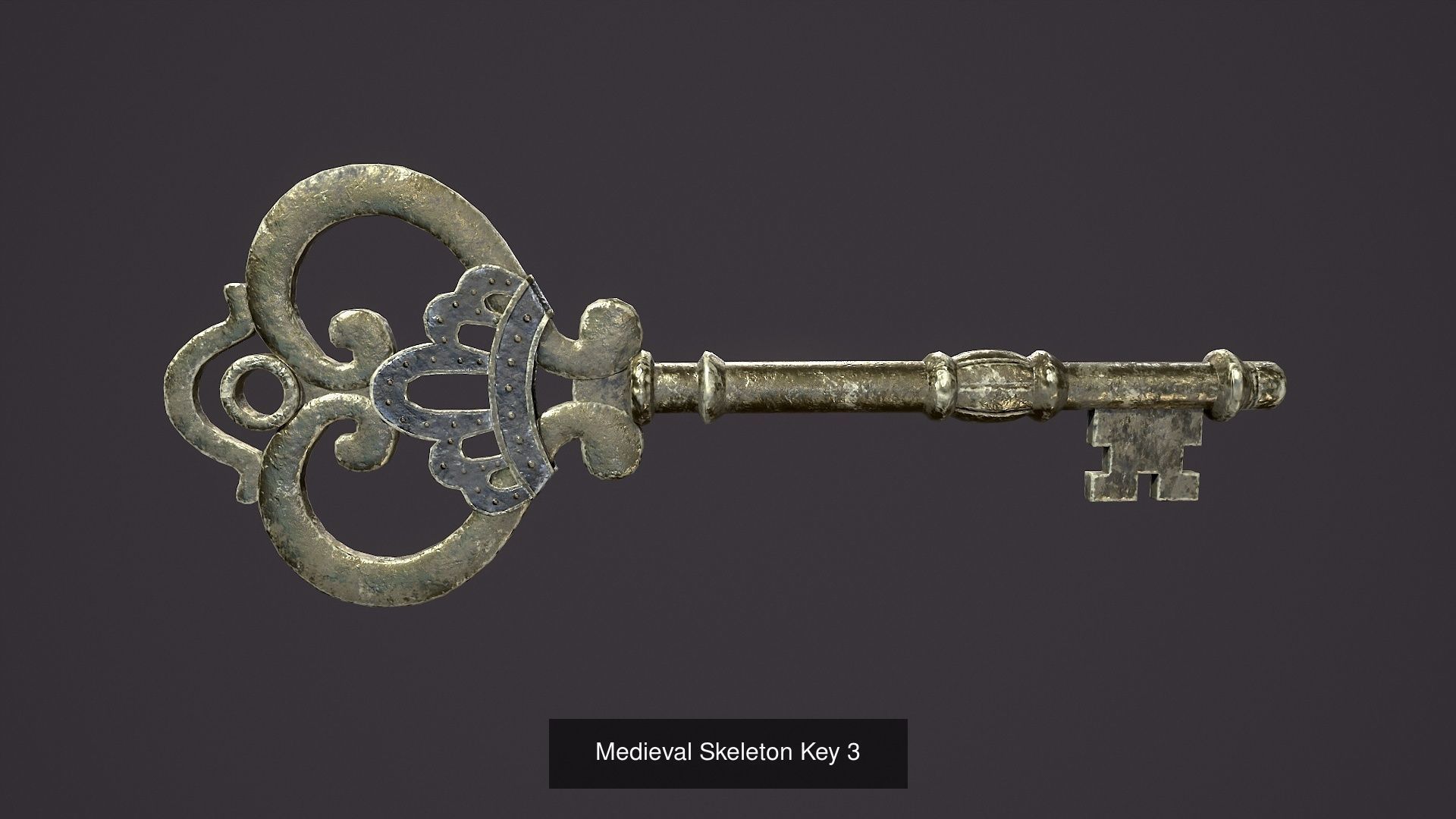 3D Model Collection Medieval Skeleton Keys VR / AR / low-poly | CGTrader