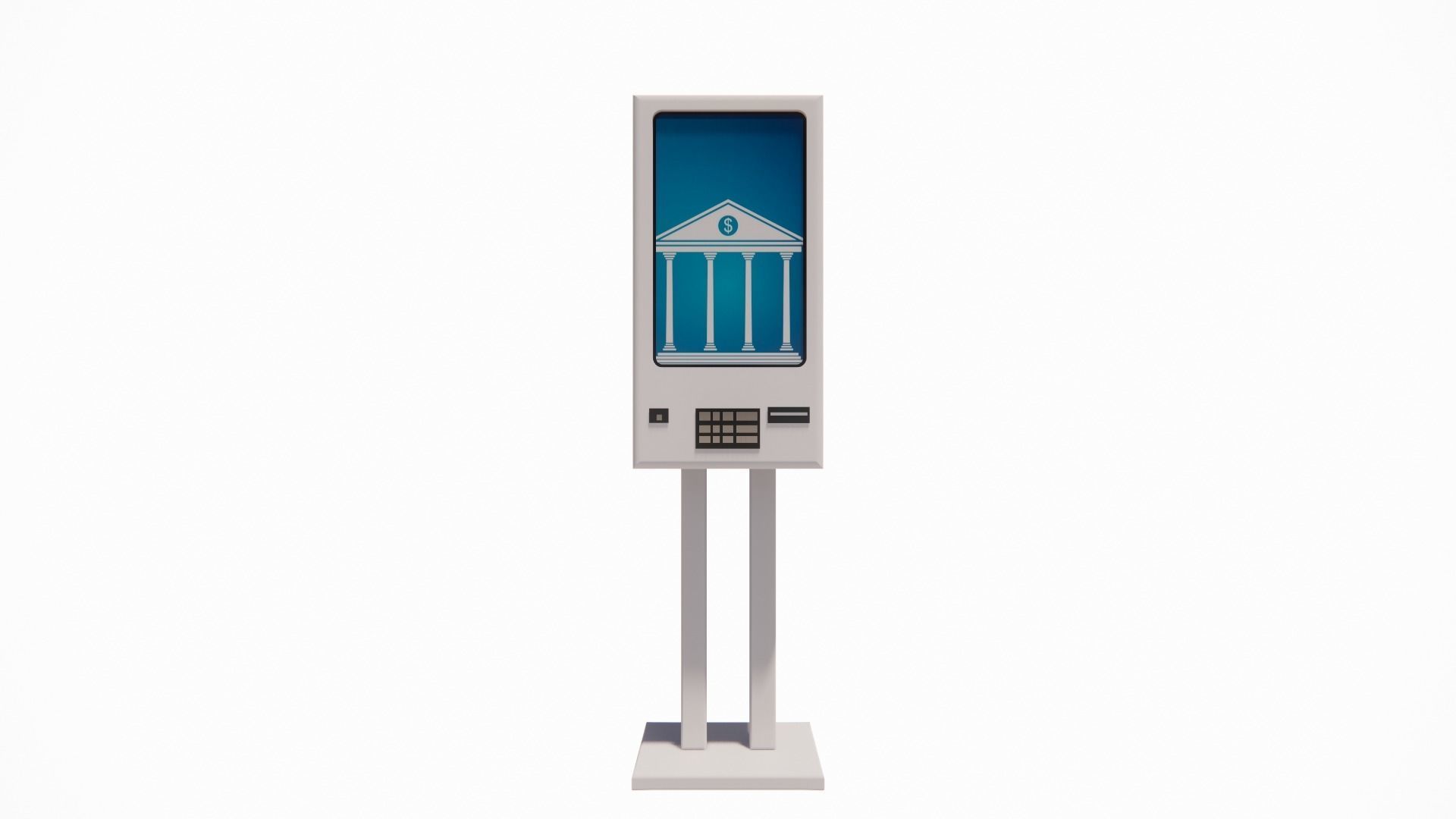 ATM MODEL machine 3D model | CGTrader