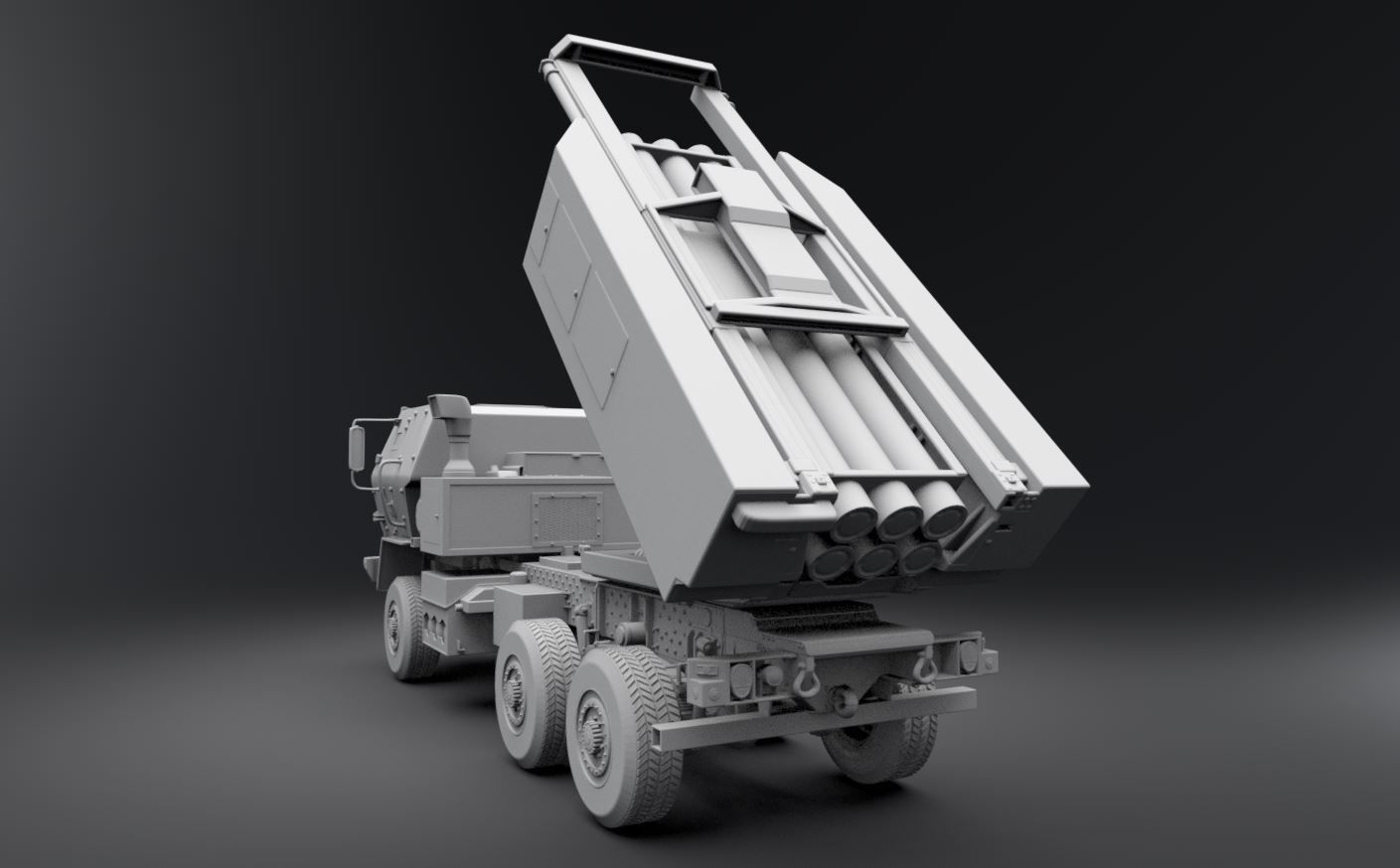 M142 HIMARS Scale model 3D model 3D printable | CGTrader