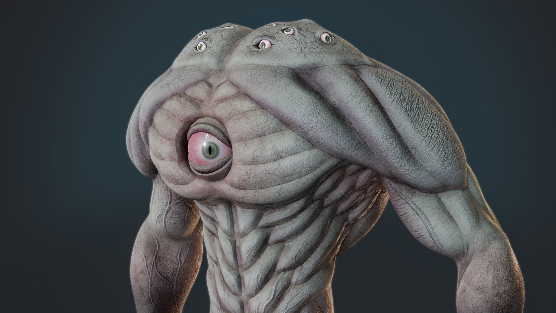 3D model Monster Cyclofer VR / AR / low-poly | CGTrader