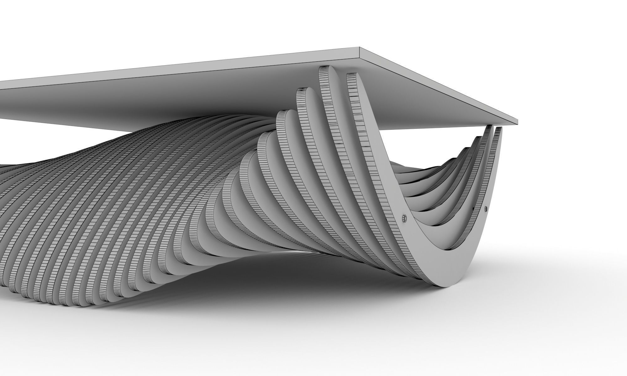 Parametric Coffee Table 3D model | CGTrader