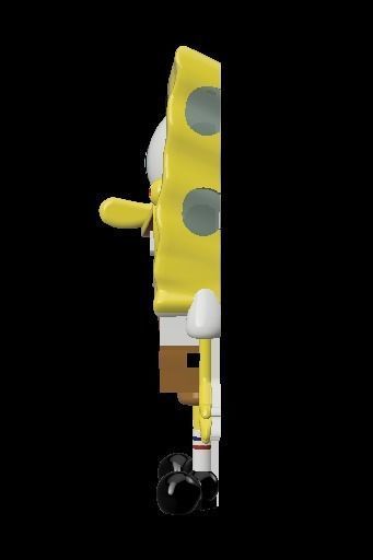 Spongebob Light switch 3D model 3D printable | CGTrader