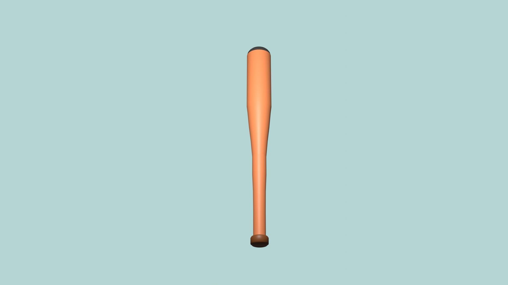 Low Poly Hyper Casual Baseball Bat free VR / AR / low-poly 3D model ...