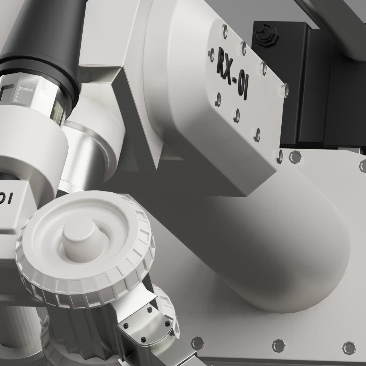 5 Industrial Robot Arm and 5 tools 3D model | CGTrader