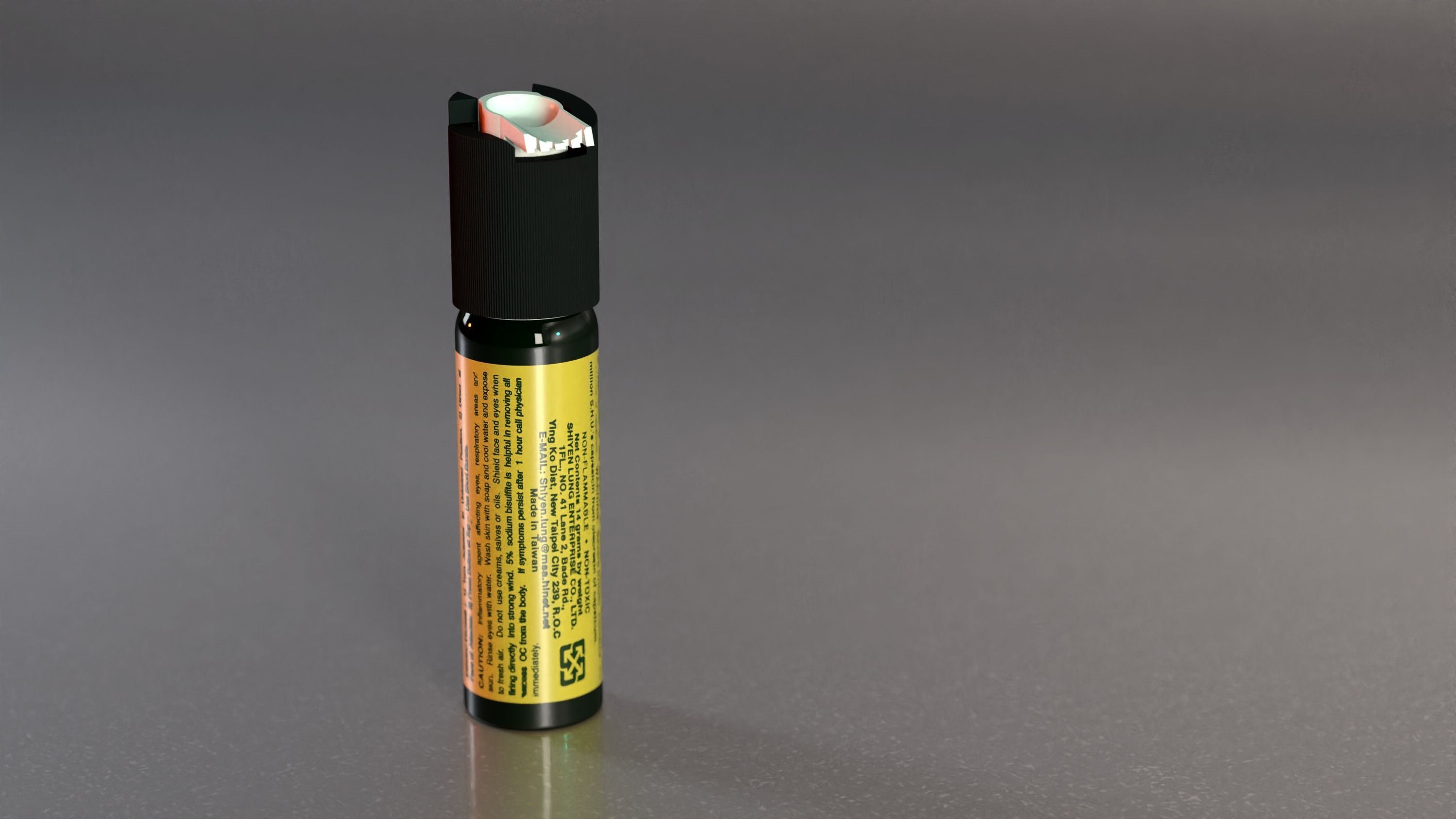 3D model Pepper spray - PBR VR / AR / low-poly | CGTrader