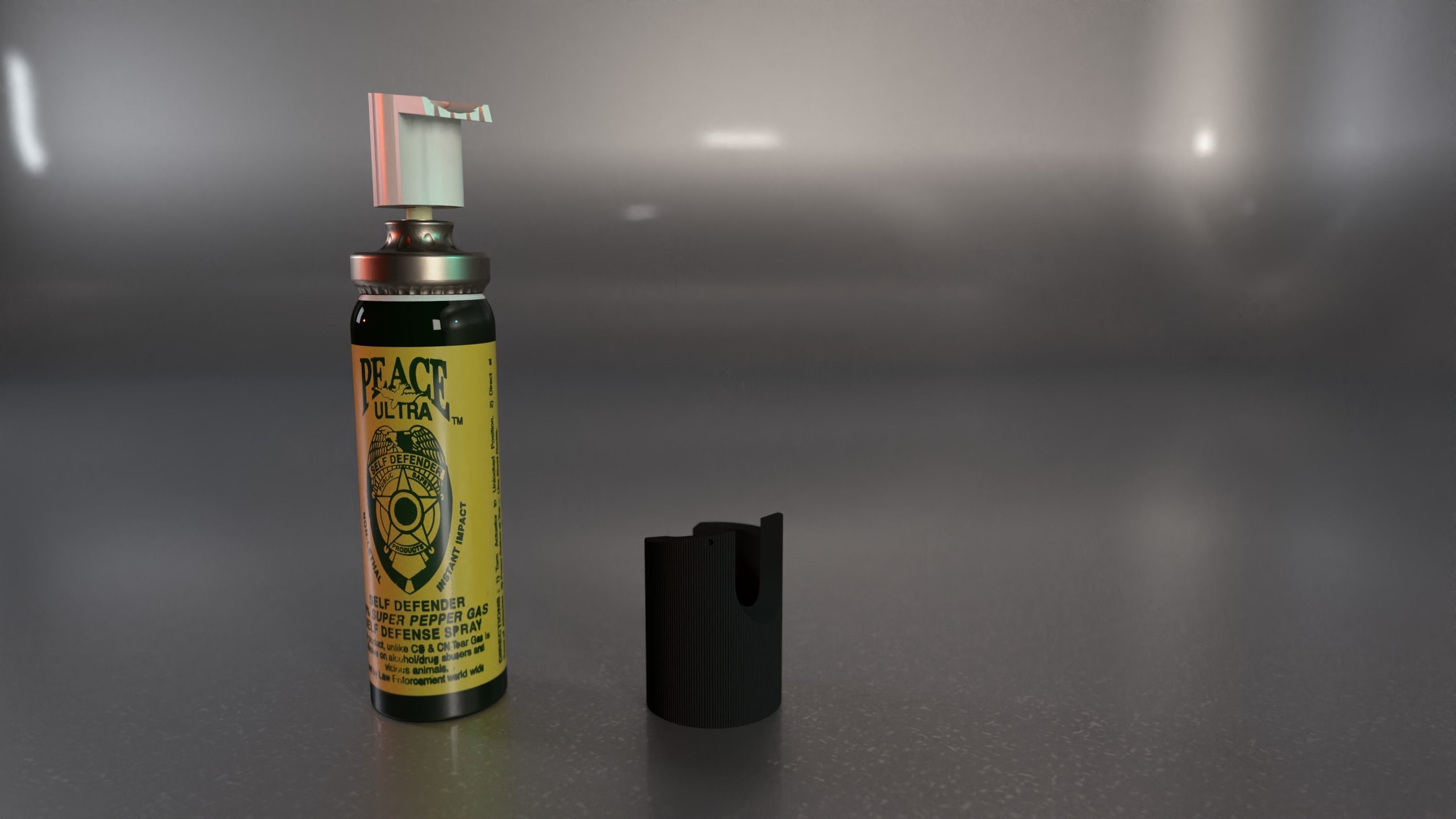 3D model Pepper spray - PBR VR / AR / low-poly | CGTrader