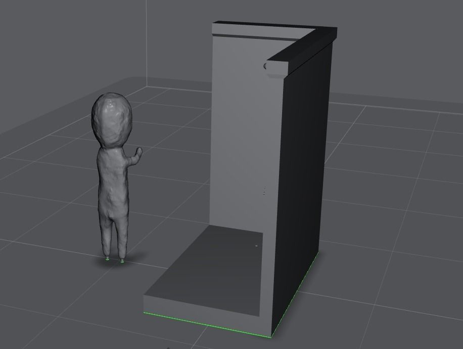 SCP 173 - In containment 3D model 3D printable | CGTrader