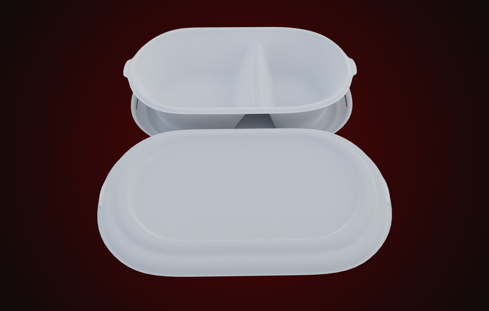 Styrofoam Disposable - Food Container 3D model | CGTrader
