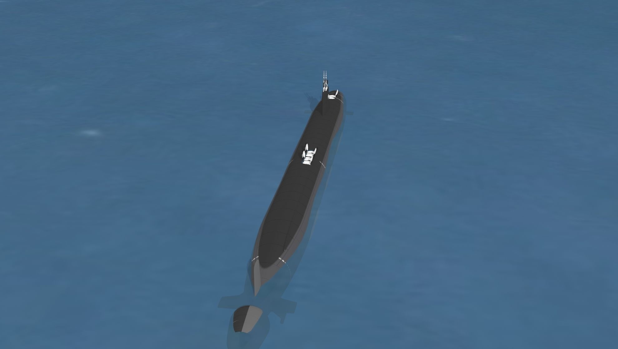 Virginia Class SSGN 805 USS Tang 3D model rigged | CGTrader