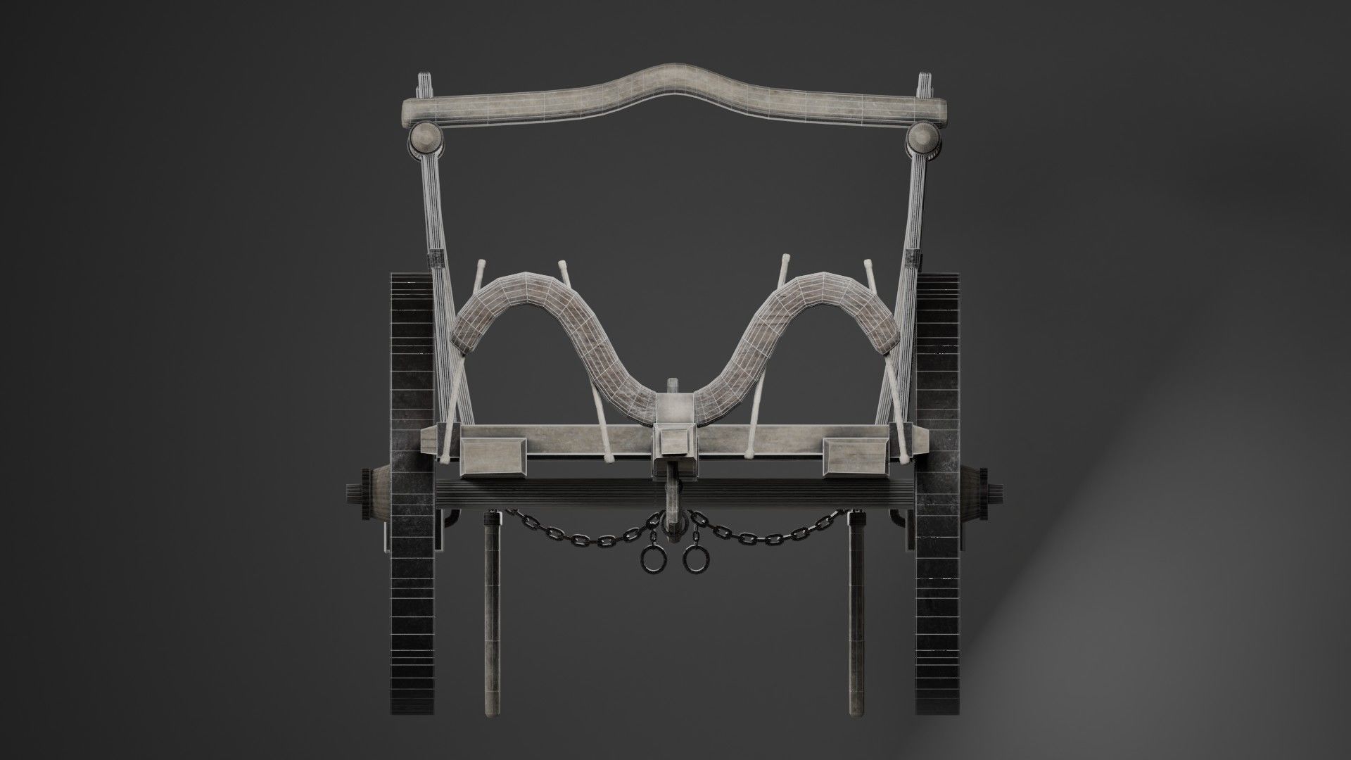 3D model Medieval Bullock Cart VR / AR / low-poly | CGTrader