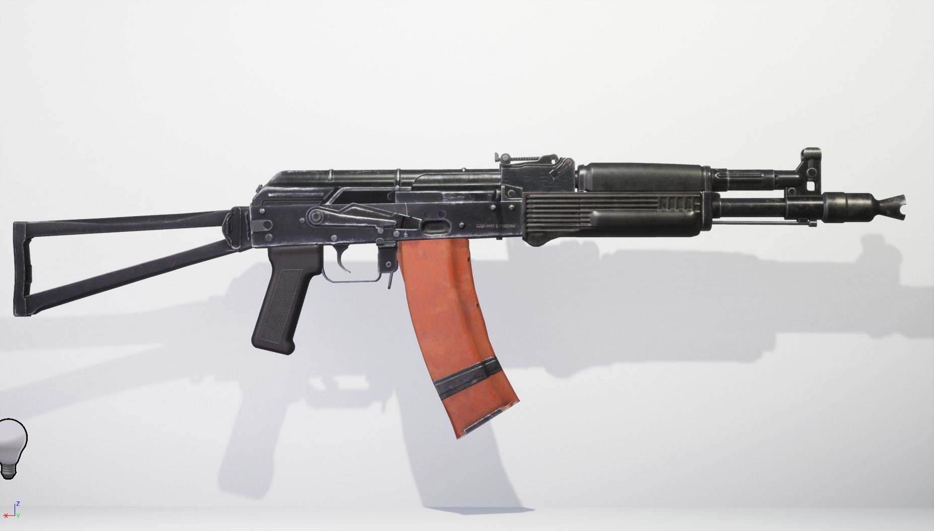 3D model Kalashnikov system VR / AR / low-poly | CGTrader