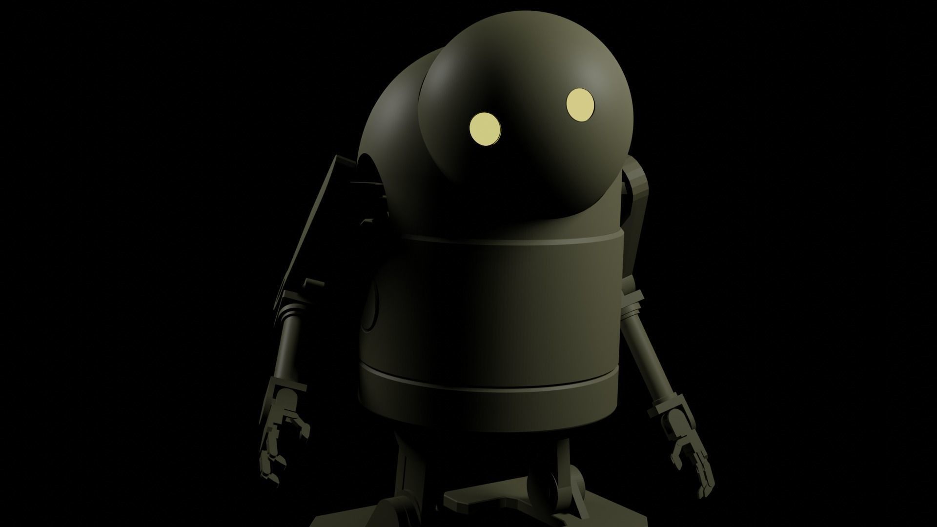 Small Machine lifeform from NieR Automata for 3D Printing free 3D model ...