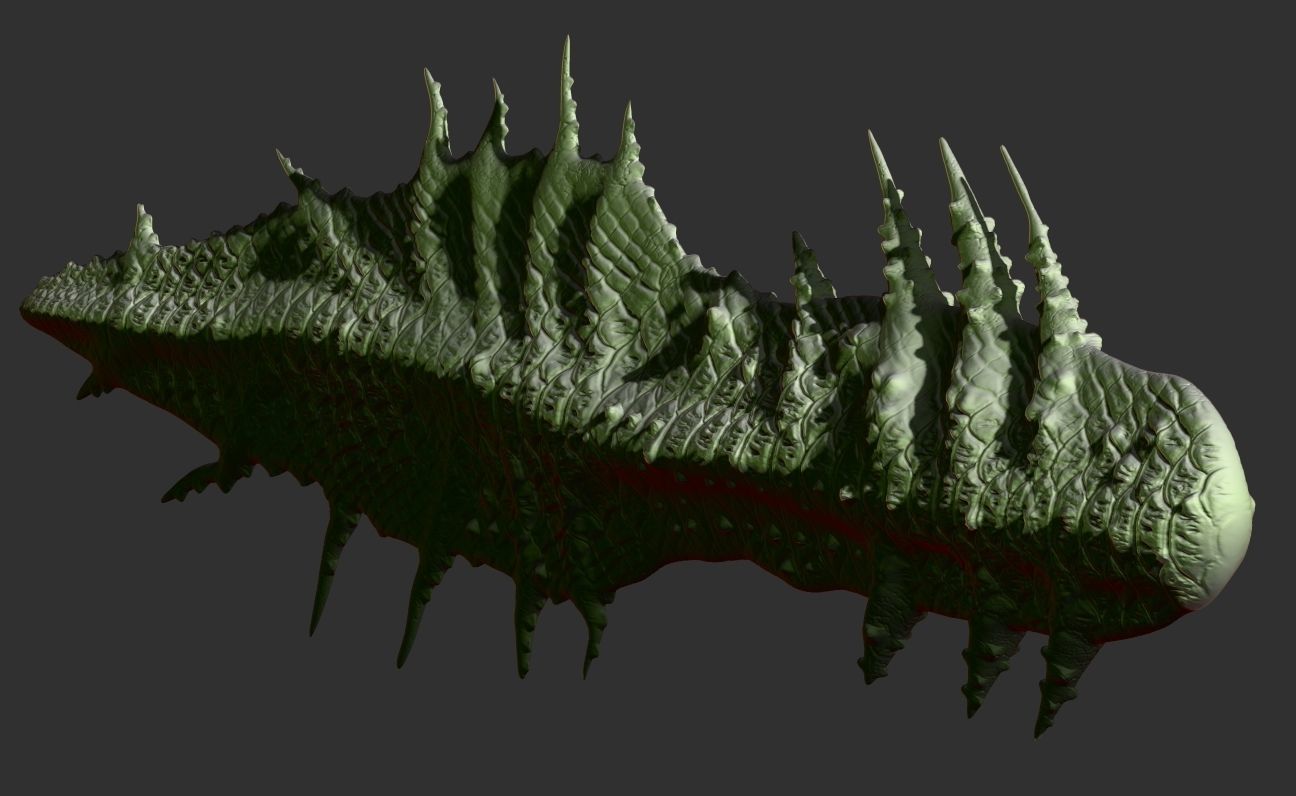 Tail Monsters 10 Pack IMM Curves 3D model | CGTrader
