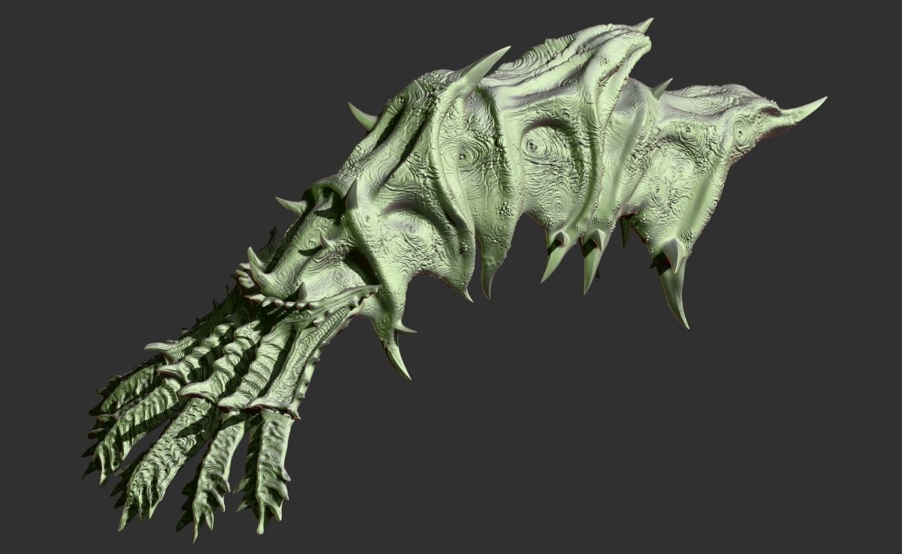 Tail Monsters 10 Pack IMM Curves 3D model | CGTrader