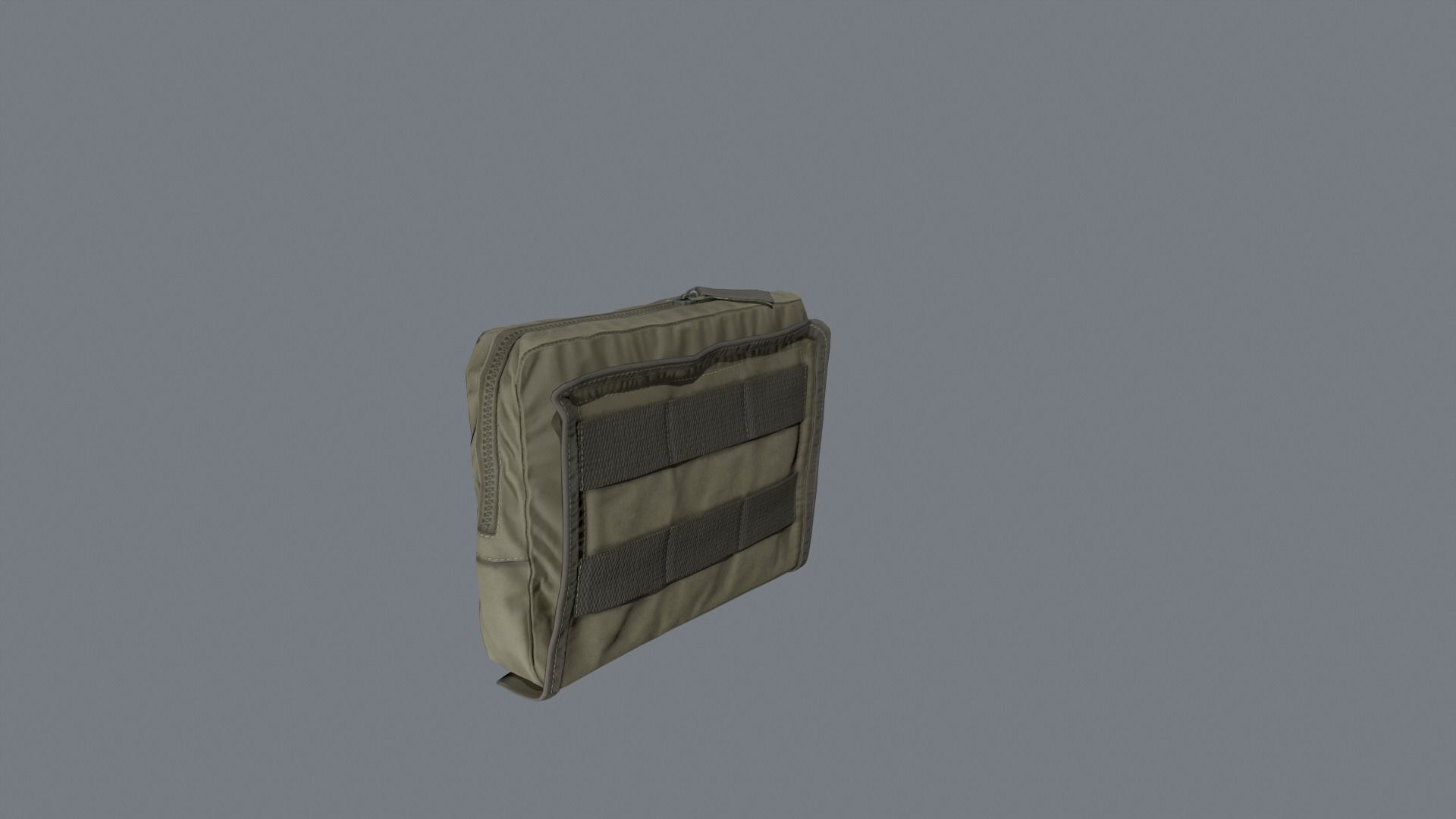 3D Model Collection Molle pouches pack VR / AR / low-poly | CGTrader