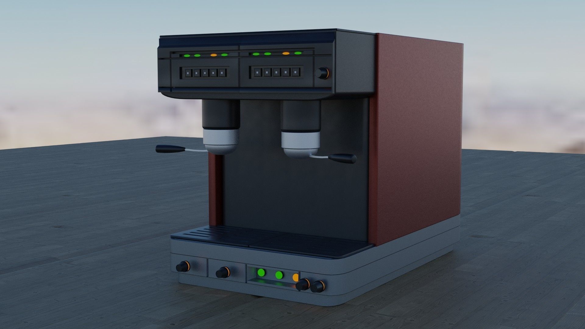 3D MODEL COFFEE MACHINE 3D model | CGTrader