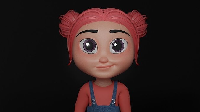 3D model Cartoon Child VR / AR / low-poly rigged | CGTrader