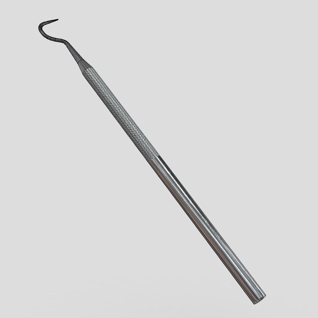 3D model Dental Sickle Probe VR / AR / low-poly | CGTrader