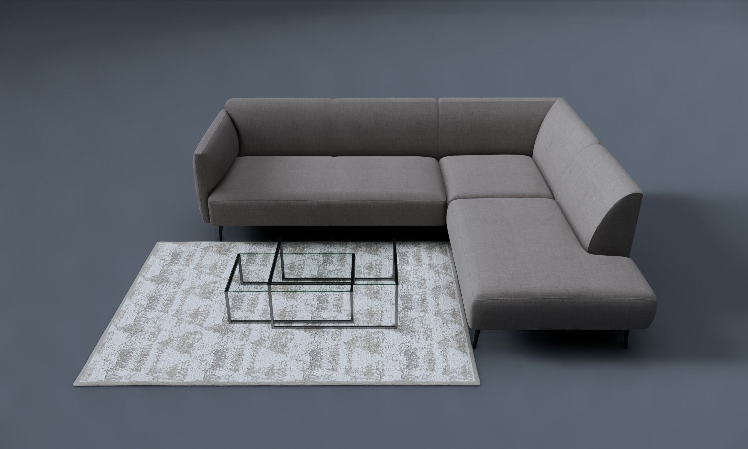 CORNER SOFA FAMILY FOR REVIT 3D model | CGTrader