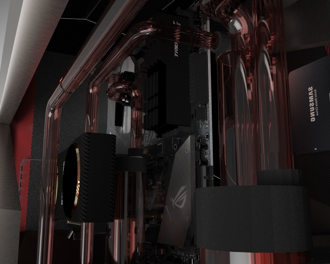 Pc Msi Case Model 3D model | CGTrader