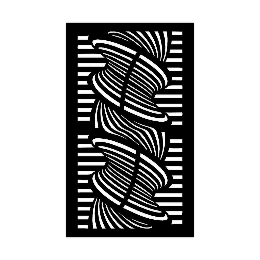 3D Swirl Wall Decor 3D model 3D printable | CGTrader